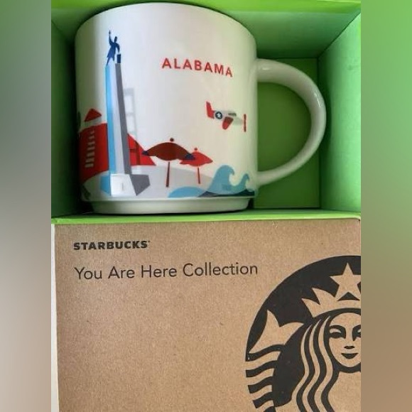 Starbucks | Dining | Starbucks You Are Here Collection Alabama | Poshmark